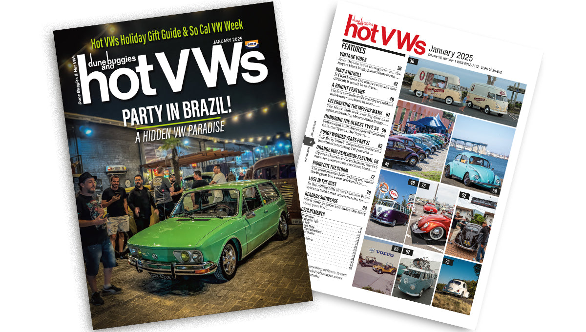 Hot VWs Magazine January 2025 Edition is Out Now!